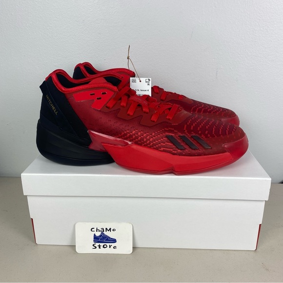 adidas | Shoes | Adidas Don Issue 4 Athletic Louisville Red Basketball ...